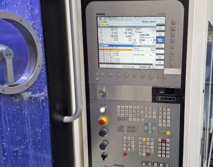 DECKEL MAHO DMC 60 H linear + RS12 (CNC0476) - 3axis Group